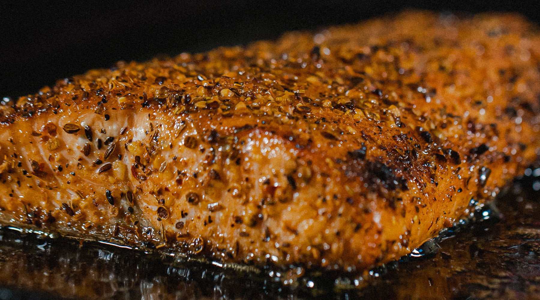 Cluck & Squeal | Lemon Brown Butter Montreal Style Salmon – Cluck ...