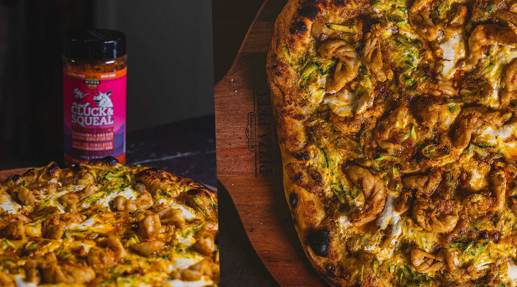 Cluck & Squeal New Orleans BBQ Shrimp Pizza – Cluck & Squeal Seasonings ...